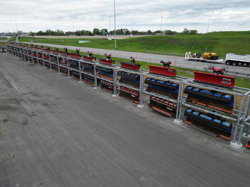 City of Toledo - Snow Plow Racks - IPS - Industrial Power Systems